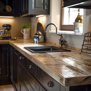 The Best Rustic Kitchen Countertops: Inspiration for Your Home - Feel ...